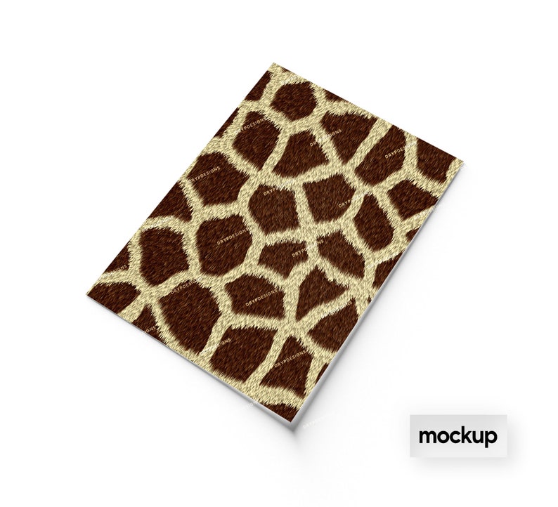 Realistic Giraffe Print Seamless Digital Paper Background - Etsy