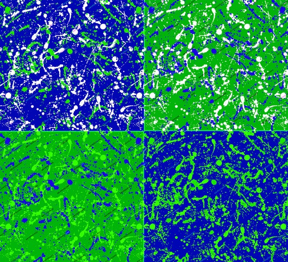 Groene Verfspatten Achtergrond