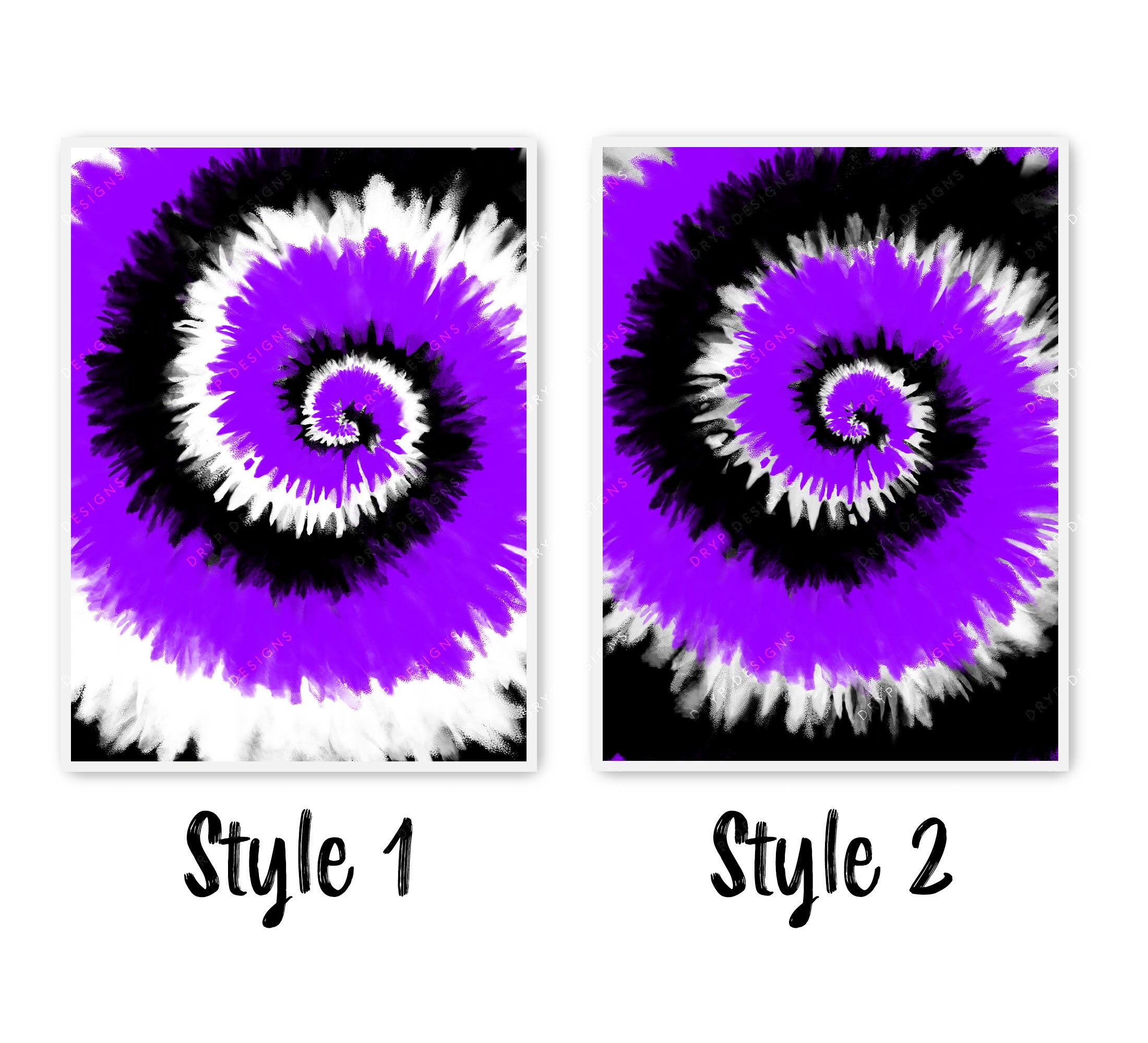 Purple White Black Tie-dye Digital Paper Background Texture - Etsy