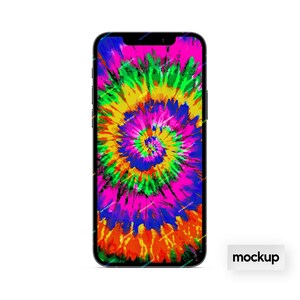 Vibrant Multicolor Rainbow Tiedye Digital Paper Background Texture ...