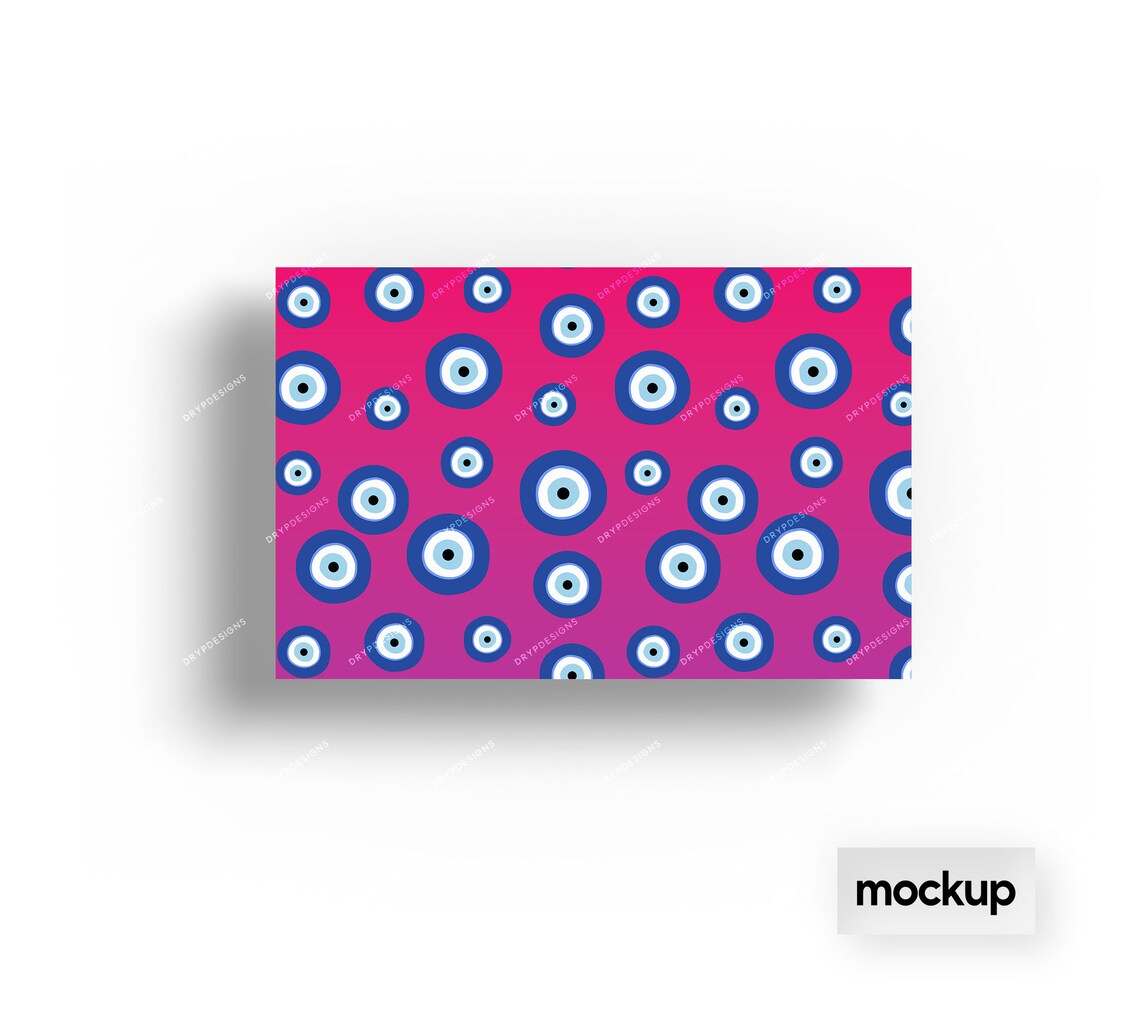 Greek Evil Eye PNG Seamless Pattern Overlay - Blue Evil Eye Background ...