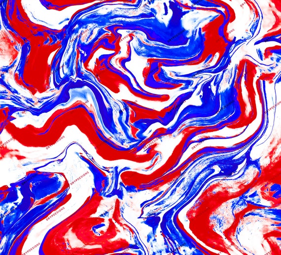 Red And Blue Swirl Background