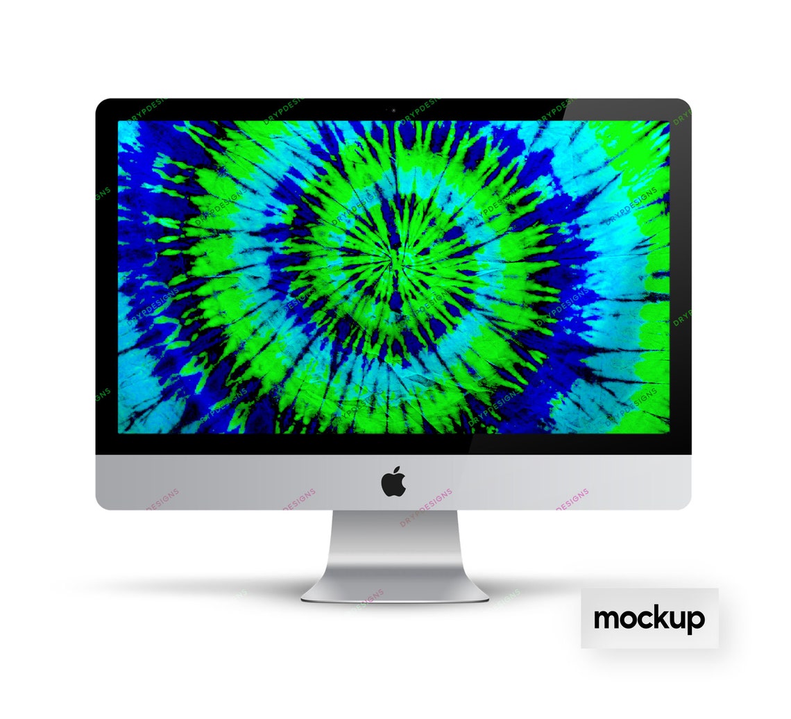 Blue Green Neon Tie-dye Digital Paper Background Texture - Etsy