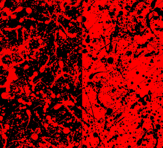 Red Paint Splatter Texture