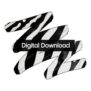 Zebra Print Digital Paper Background Texture - Exotic Animal Realistic ...