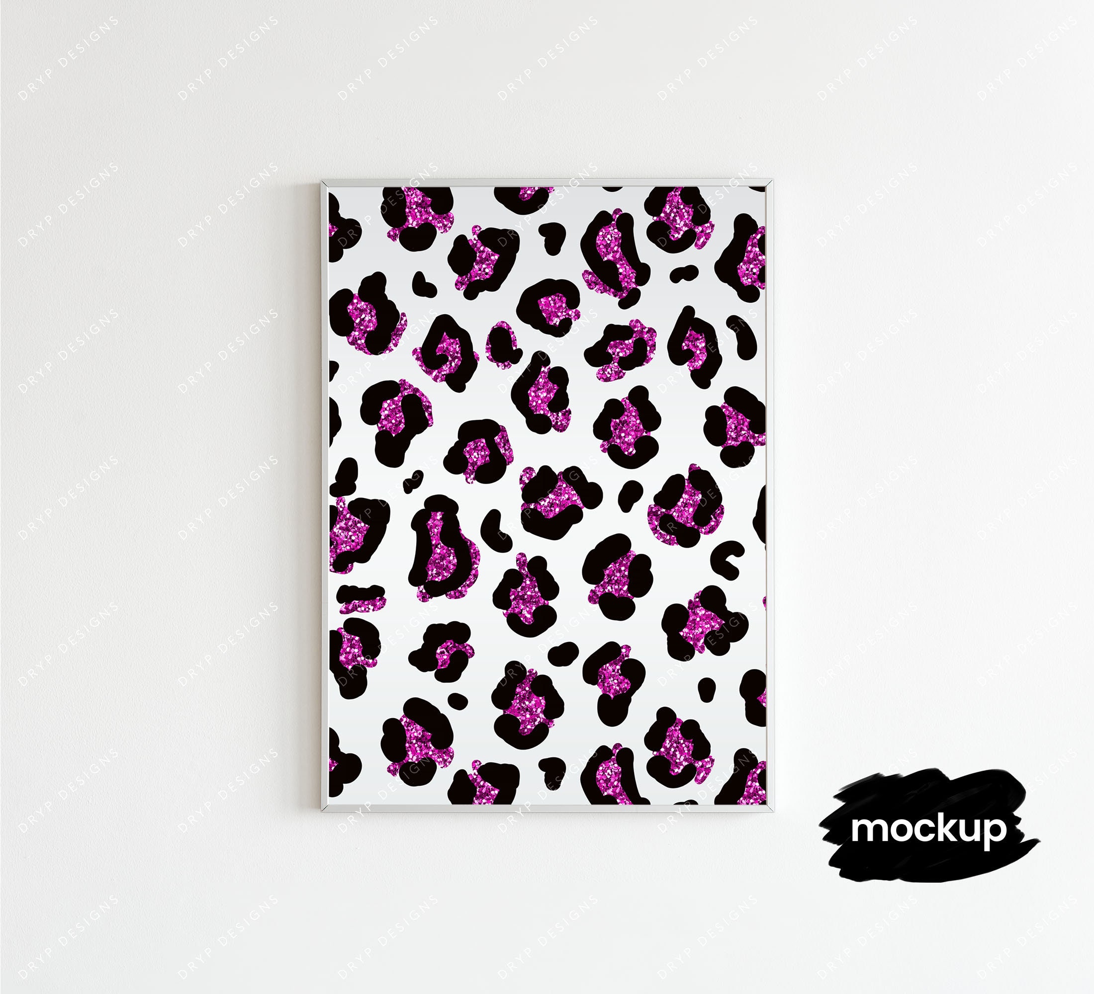 Pink Glitter Leopard Print PNG Seamless Leopard Print - Etsy Canada
