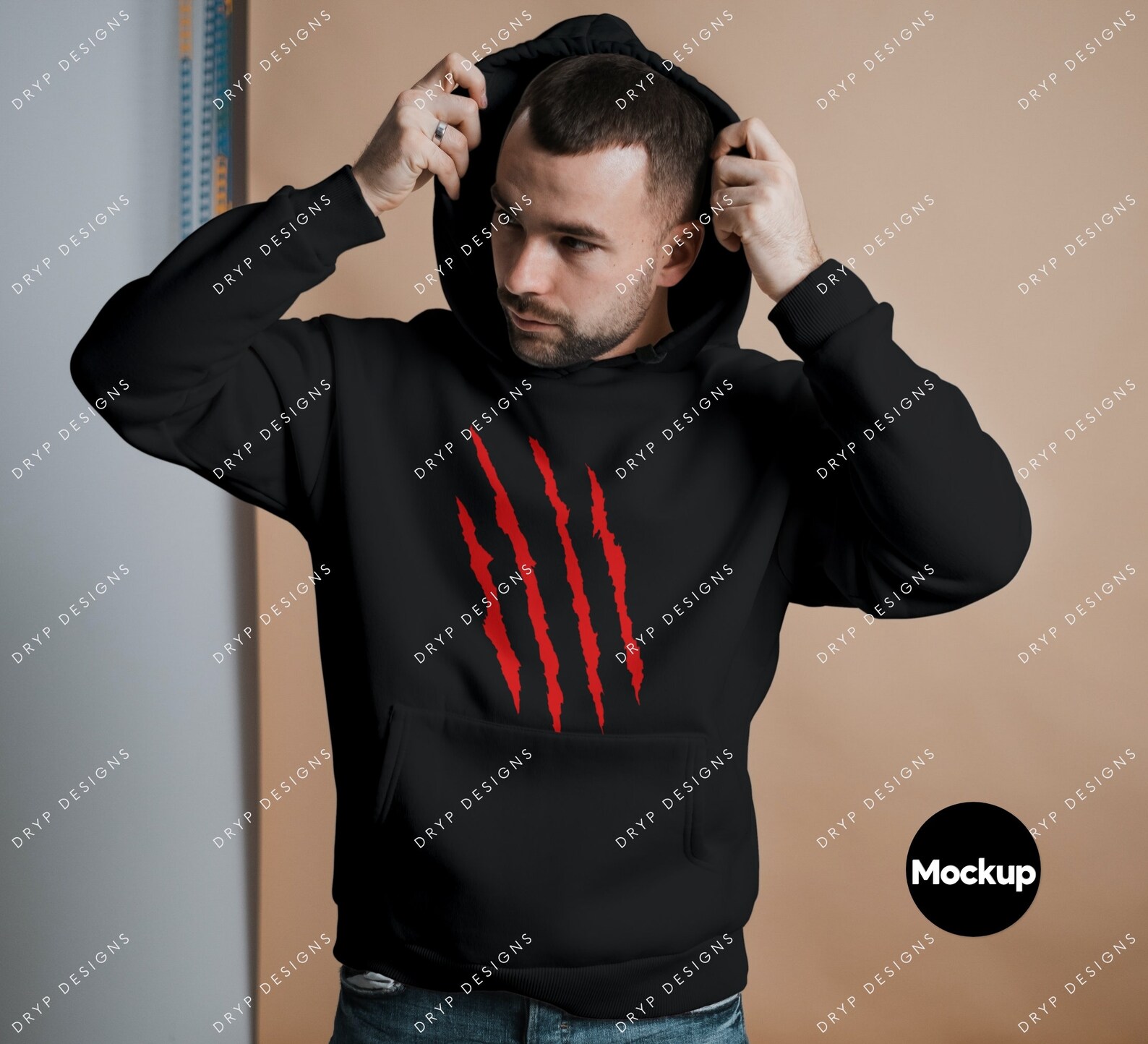 Black + Red Claw Mark Scratches SVG + PNG - Digital Download File - Etsy