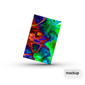 Trippy Psychedelic Rainbow Liquid Seamless Digital Paper Background ...