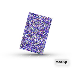 Holographic Purple Glitter Seamless Digital Paper Background Texture ...