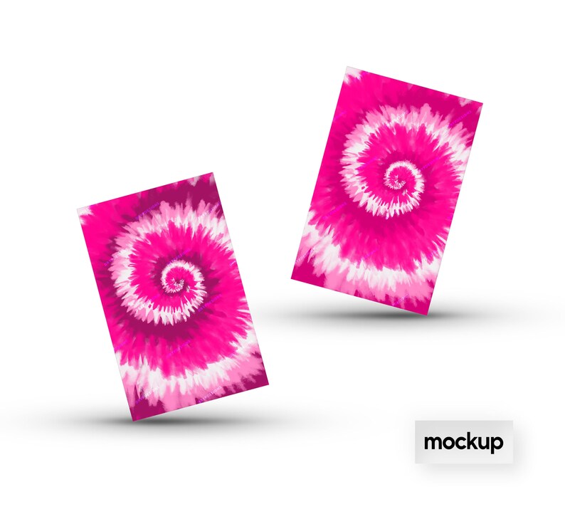 Pink Tie-dye Swirl Digital Paper Background Pattern October - Etsy