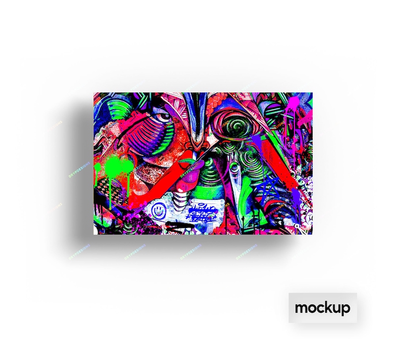 Neon Graffiti Seamless Digital Paper Background Neon Paint - Etsy