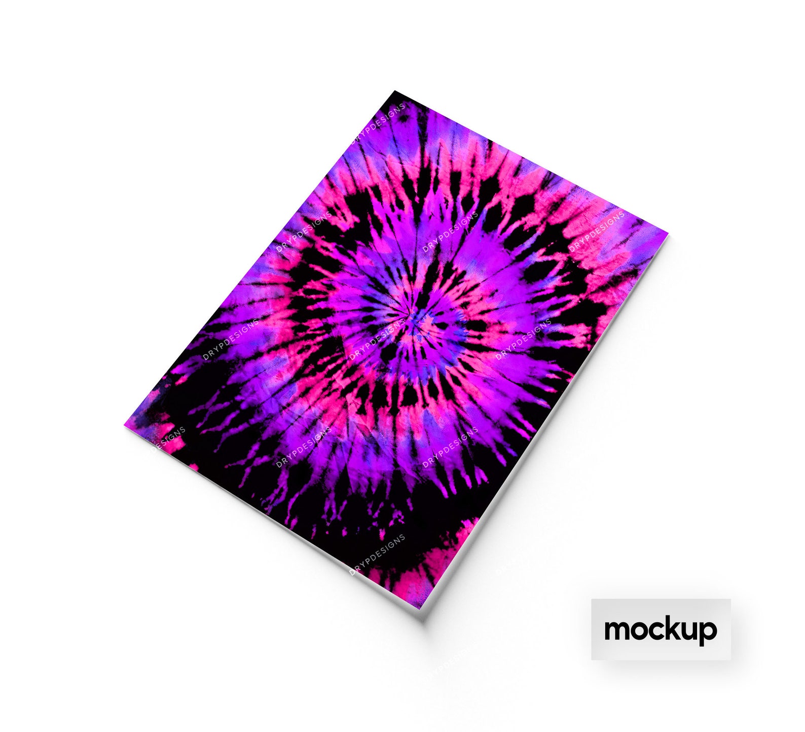 Black + Pink + Purple Tie-dye Digital Paper Background Texture ...