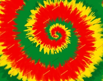 Commercial Use PNG Rasta files Rastafarian Tie Dye Red green and yellow ...