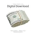 Banded Money Stack of Hundred Dollar Bills PNG Graphic Transparent ...