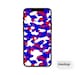 Red + White + Blue Camo Seamless Background Pattern - Military ...