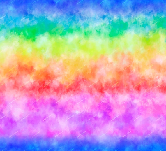 Pastel Rainbow Tie Dye Background