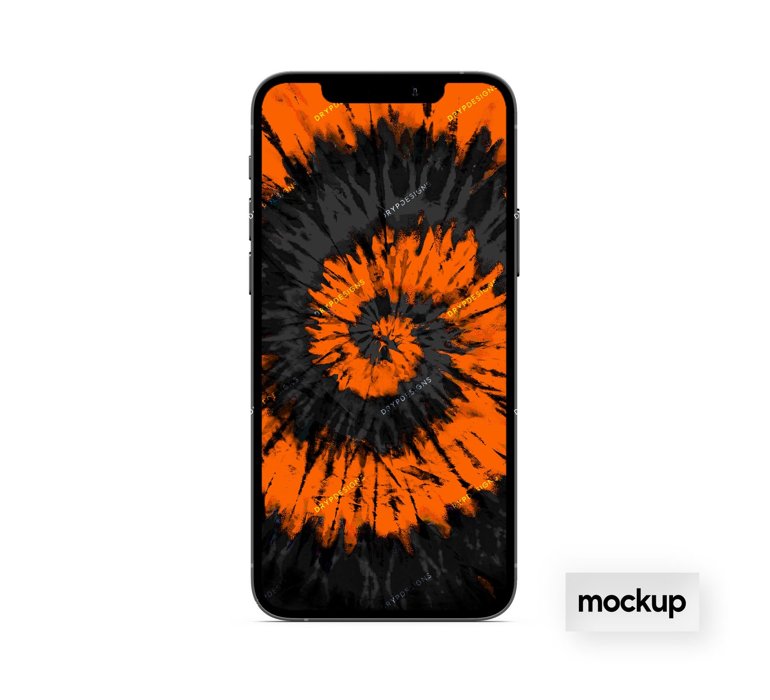 Orange Black Tiedye Swirl Digital Paper Background Texture - Etsy