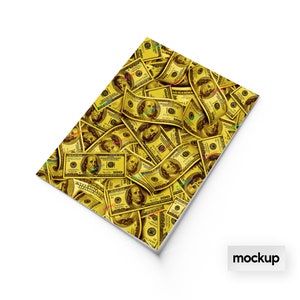 Gold Money Seamless Digital Paper Background Pattern - Raining Hundred ...
