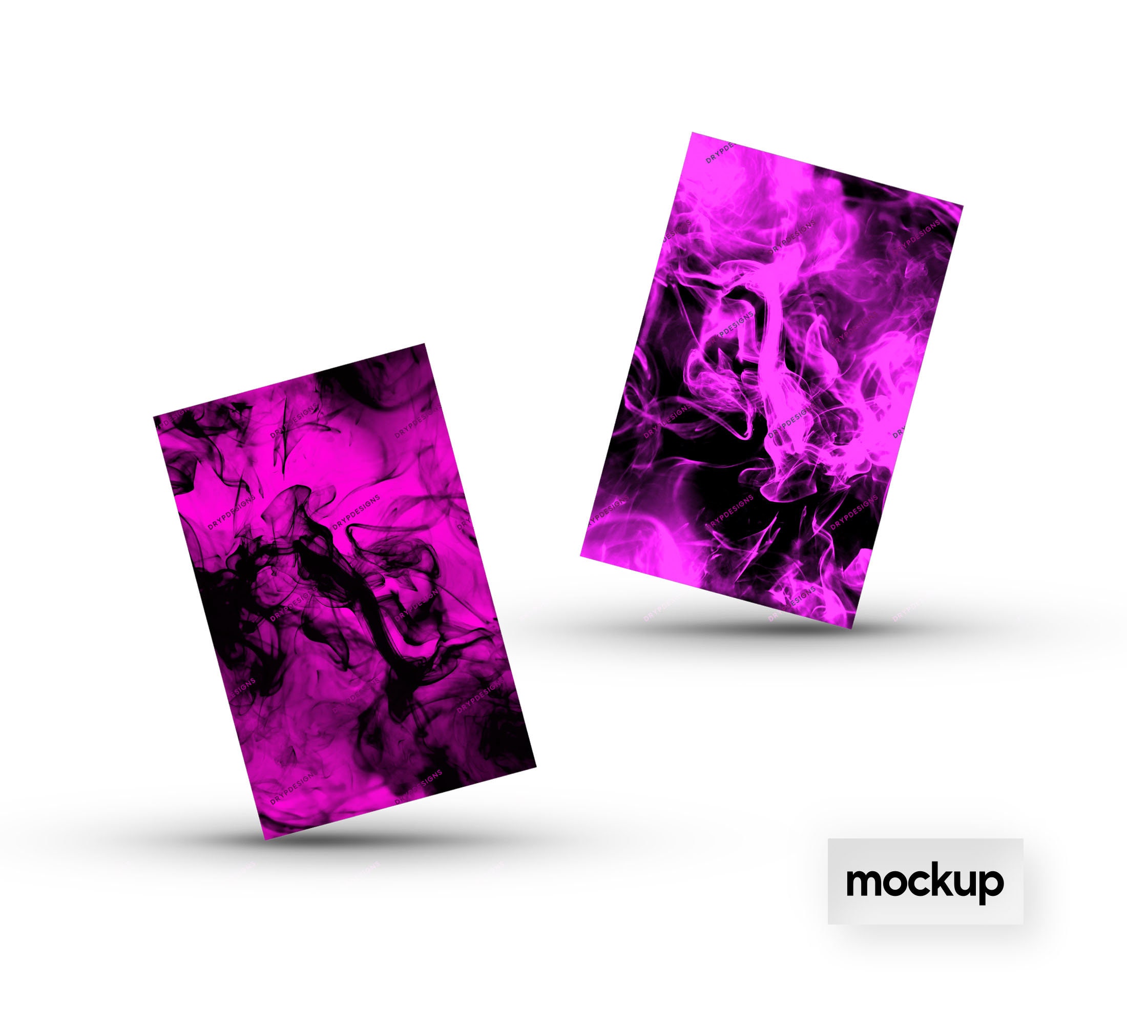 Pink Black Smokey Fire Seamless Digital Paper Background - Etsy
