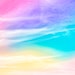 Rainbow Pastel Clouds Digital Paper Background - Vibrant Sky Texture ...