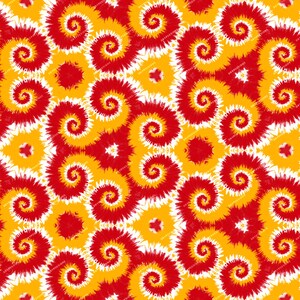 Red + Golden Yellow + White Tiedye Seamless Background Pattern - Tiedye ...