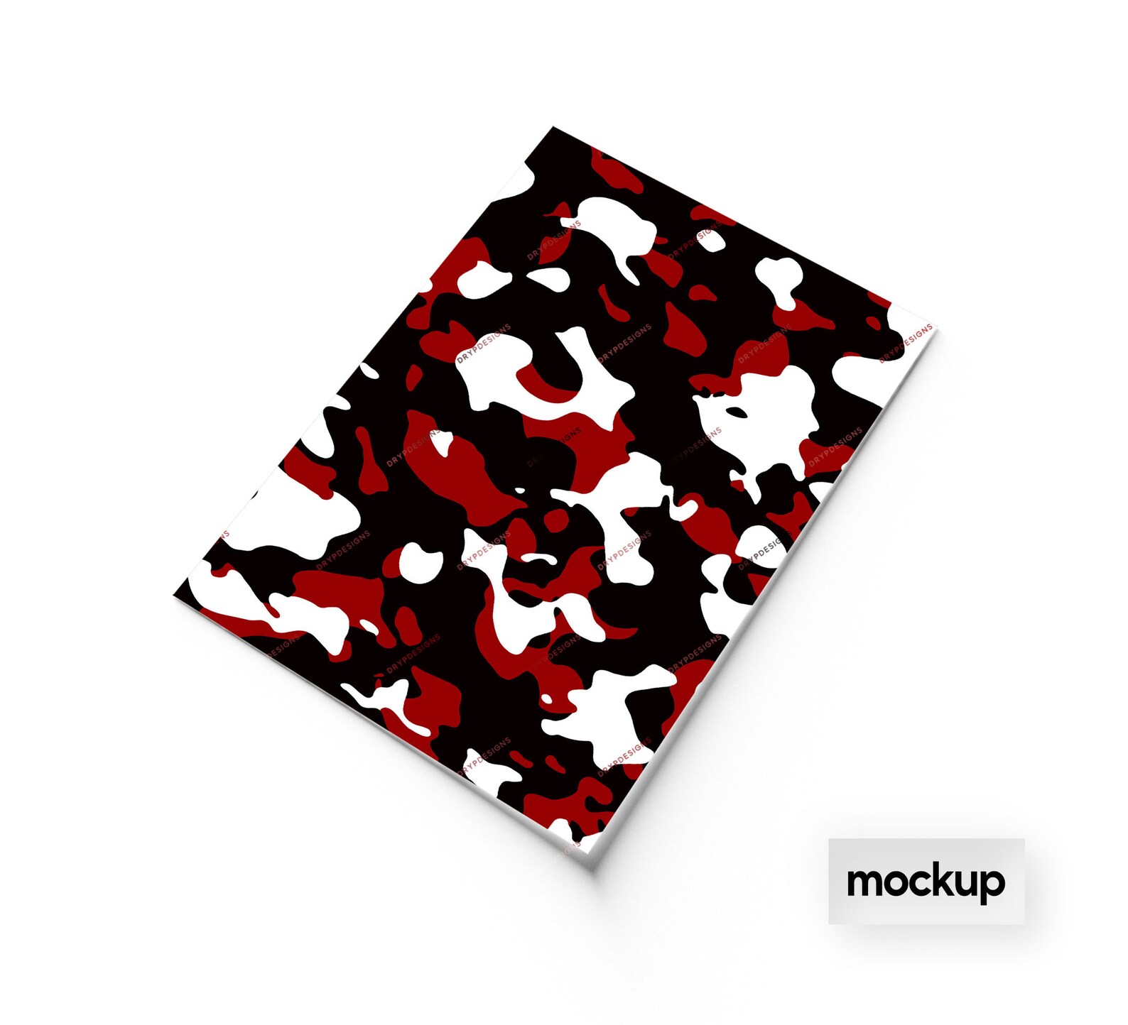 Black White Maroon Camo Seamless Background Pattern - Etsy