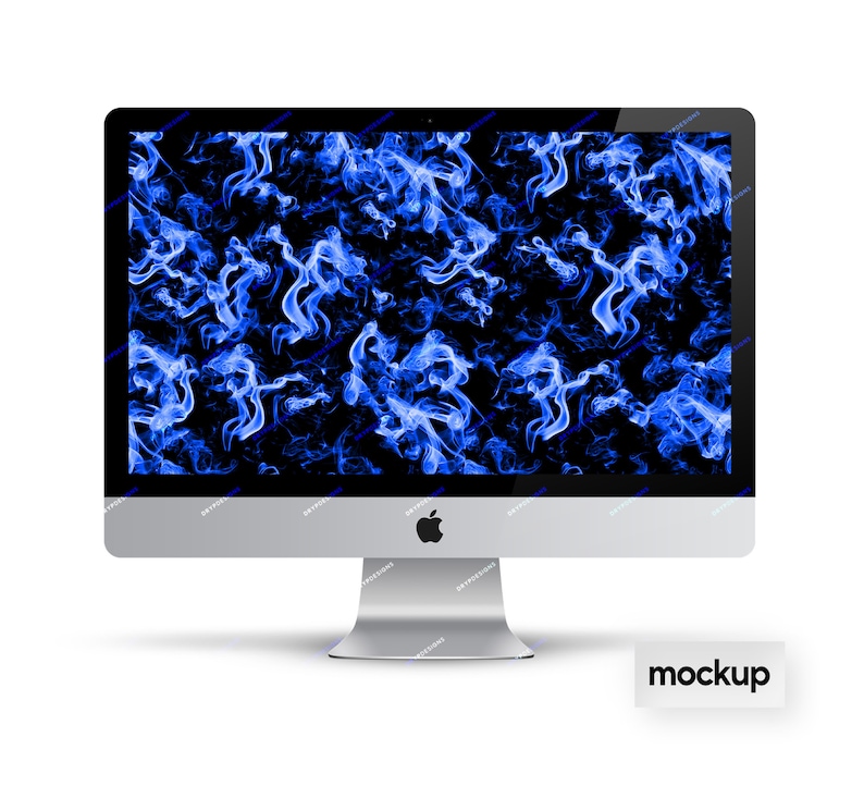 Blazing Blue Flaming Fire Seamless Background Texture - Black + Blue ...