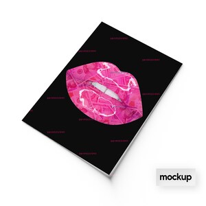 Pink Money Lips PNG Graphic - Luscious Lips Digital Art Print - Money ...