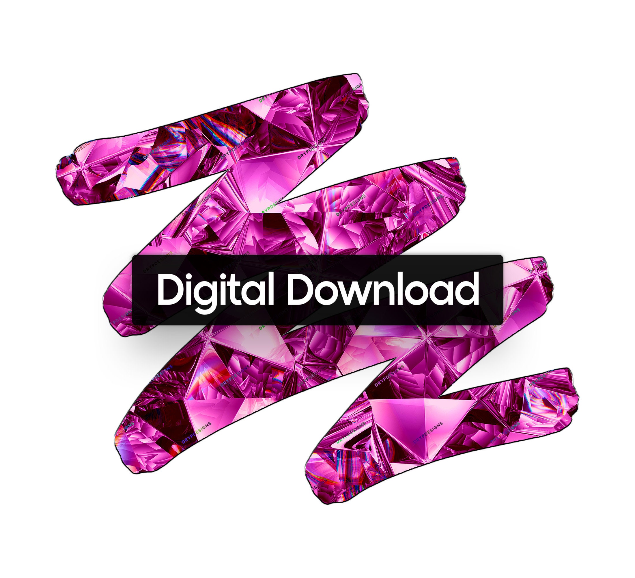 Pink Diamonds Seamless Background Texture - Luxurious Shiny Aesthetic ...