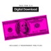 Pink Money 100 Dollar Bills PNG US One Hundred Dollar Bill Front Side ...