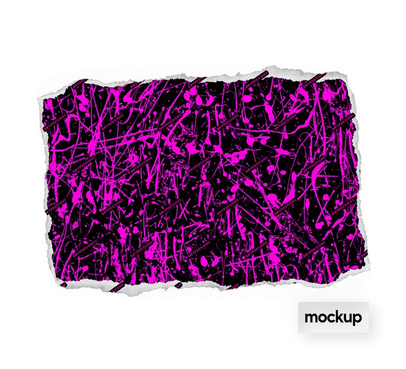 Hot Pink Neon Paint Splatter Seamless Background Texture Hot - Etsy ...