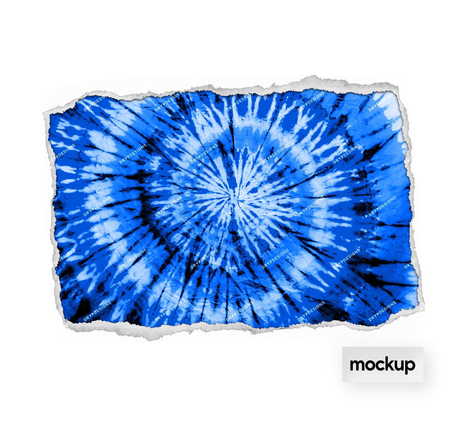 Blue Tiedye Digital Paper Background Texture - Vibrant Tiedye PNG ...