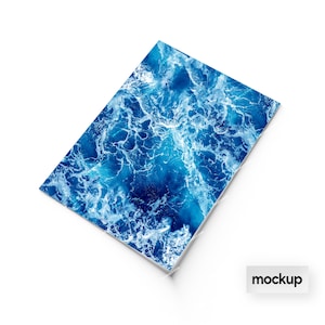 Ocean Water Seamless Background Texture - Deep Blue Ocean Waves ...