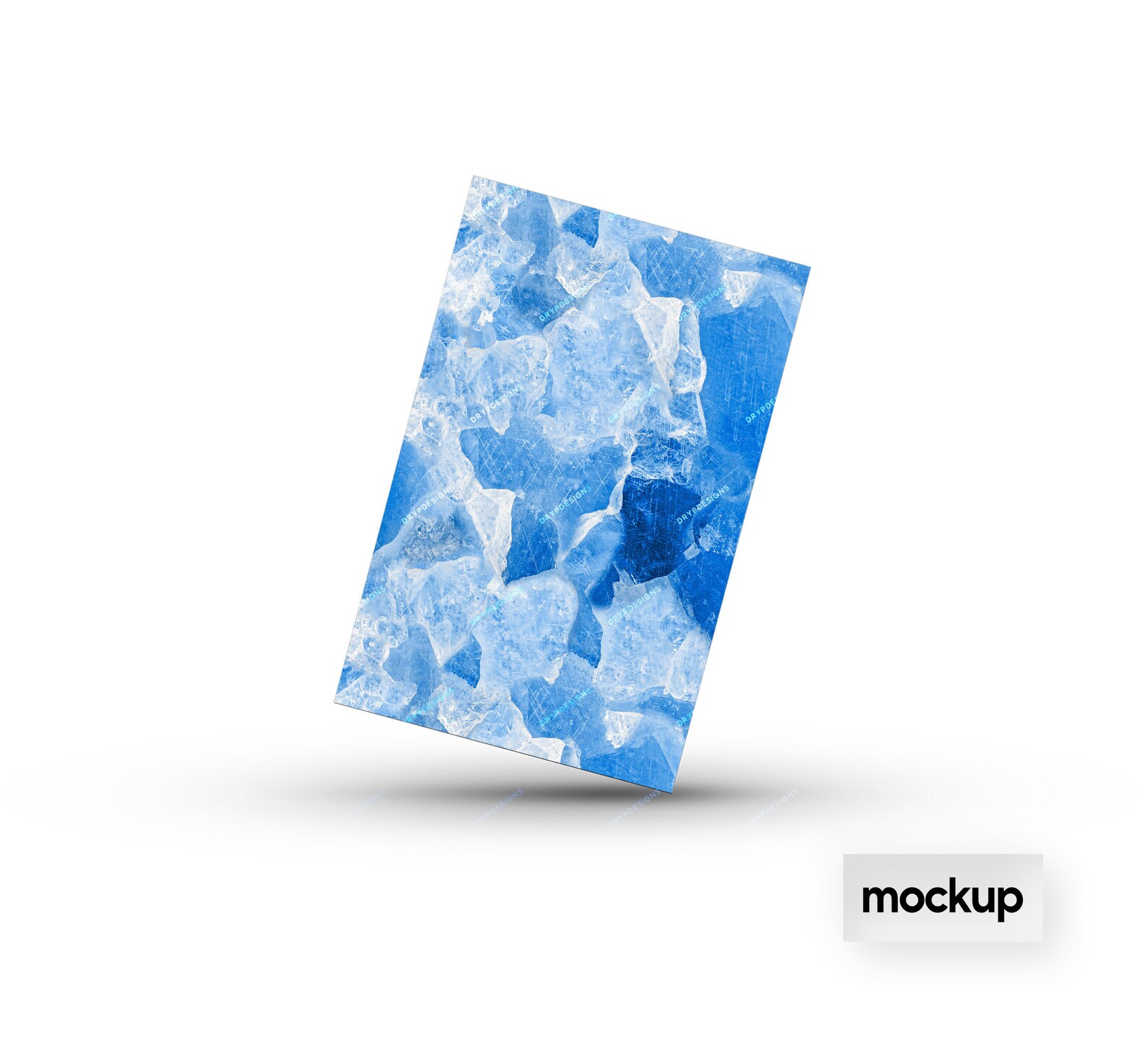 Blue Ice Seamless Background Texture - Frosty Ice Winter Digital Paper ...
