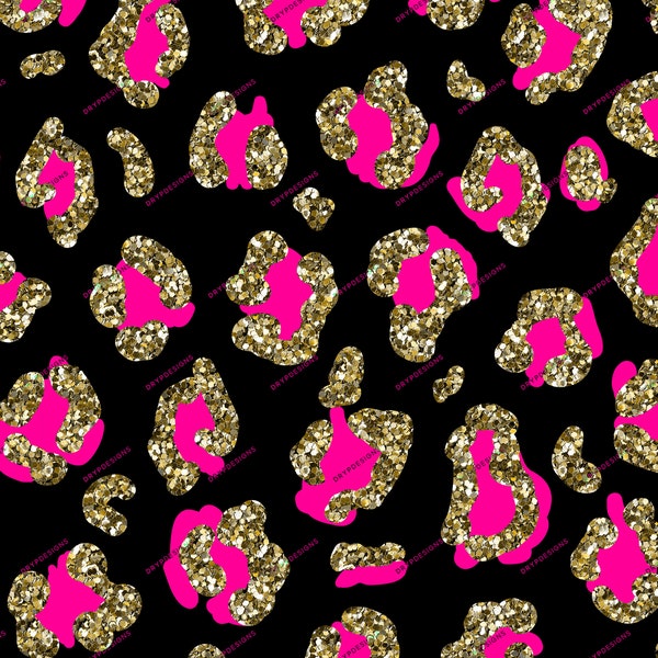 Pink Leopard Print - Etsy