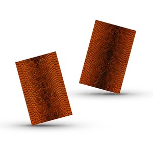 Orange Snakeskin Seamless Digital Paper Background Texture - Python ...