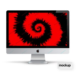 Red + Black Tiedye Swirl Digital Paper Background Pattern - PNG Digital ...