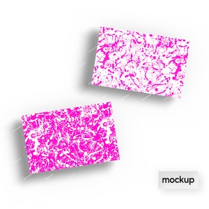 Pink + White Paint Splatter Seamless Digital Paper Background - Paint ...
