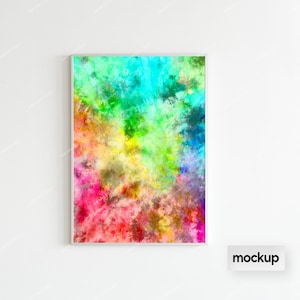 Rainbow Pastel Tiedye Watercolor Digital Background Texture - Vibrant ...