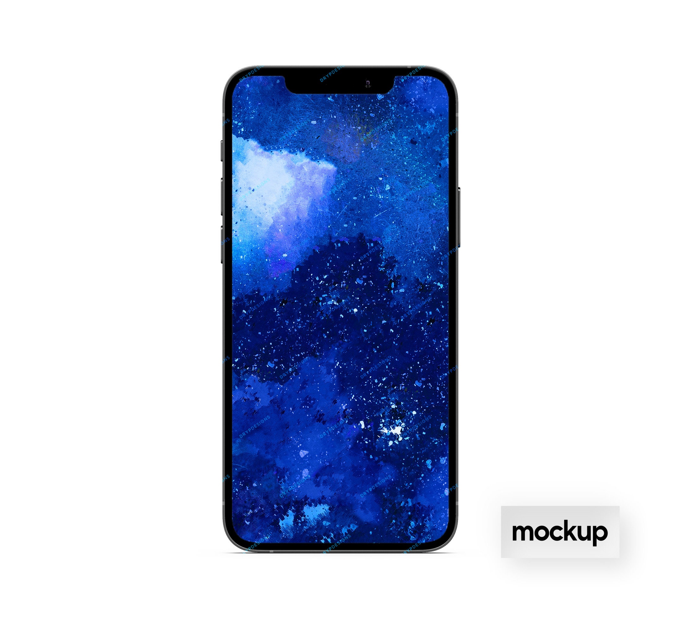 Blue Galaxy Painted Watercolor Seamless Digital Paper - Etsy