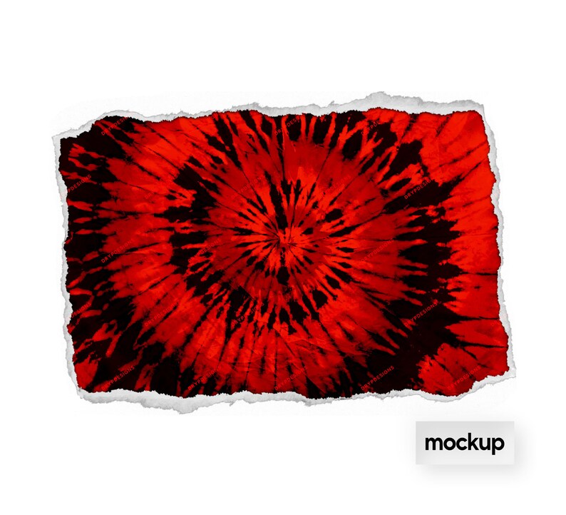 Bold Red Tie-dye Digital Paper Background Texture Distressed - Etsy