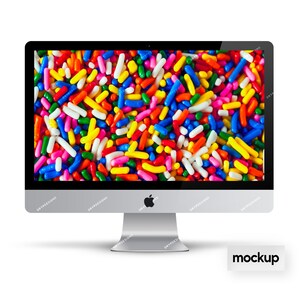 Rainbow Candy Sprinkles Digital Paper Background Texture | Etsy