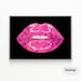 Pink Money Lips PNG Graphic - Luscious Lips Digital Art Print - Money ...