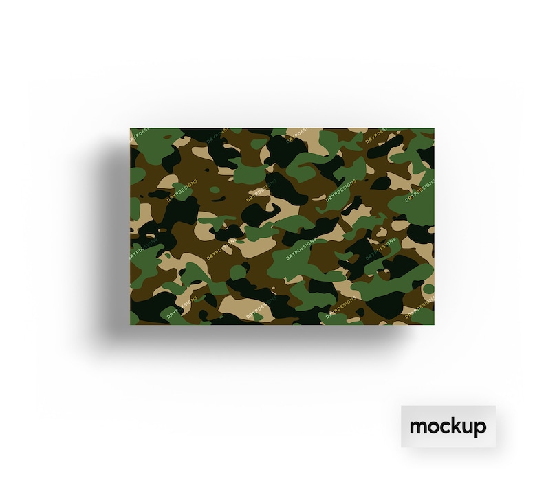 Military Green Camouflage Seamless Digital Paper Background Pattern ...