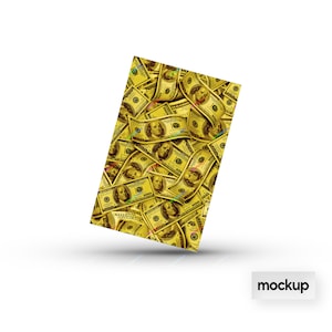 Gold Money Seamless Digital Paper Background Pattern - Raining Hundred ...
