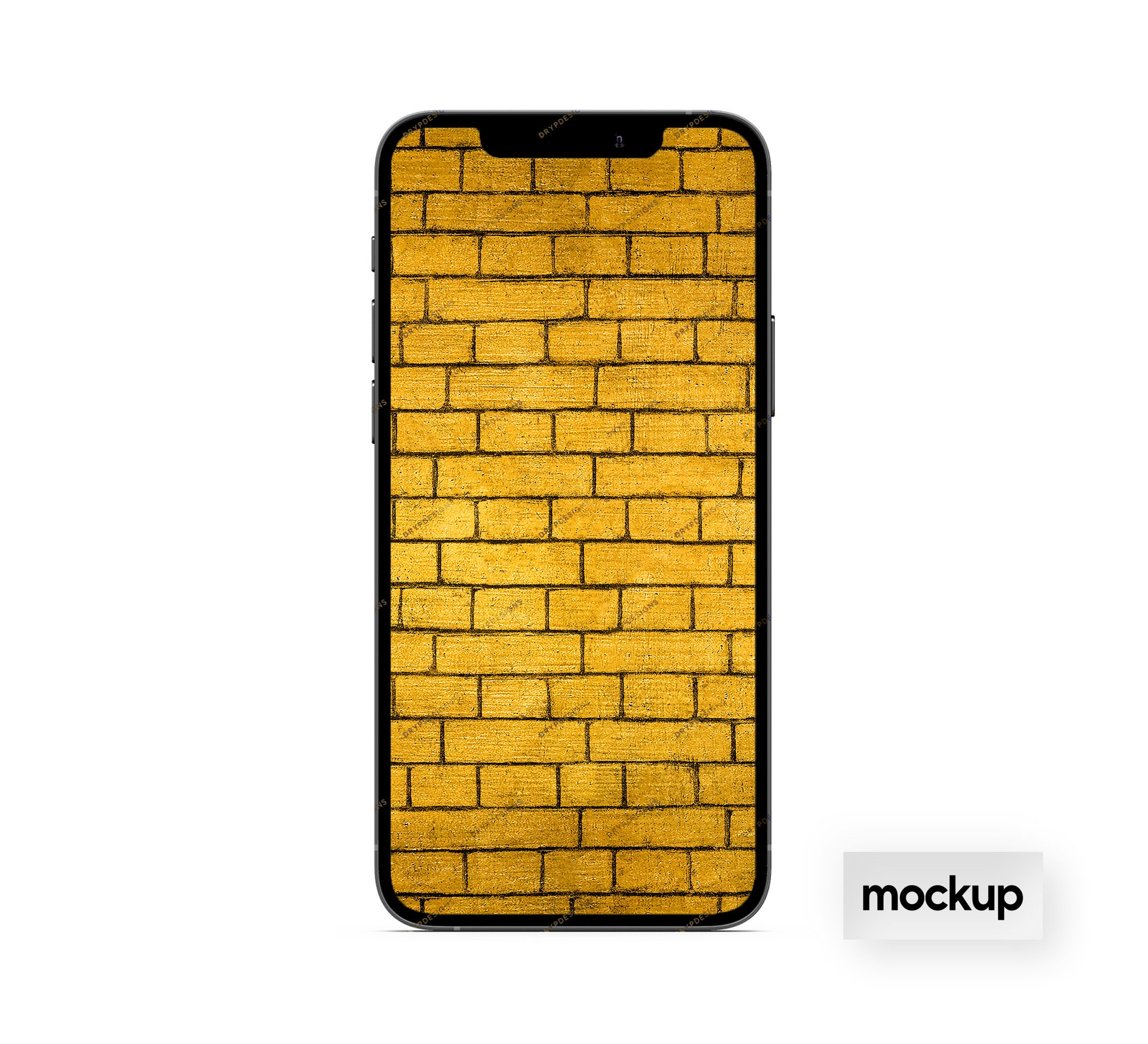 Gold Brick Wall Seamless Background Texture Metallic Shiny - Etsy