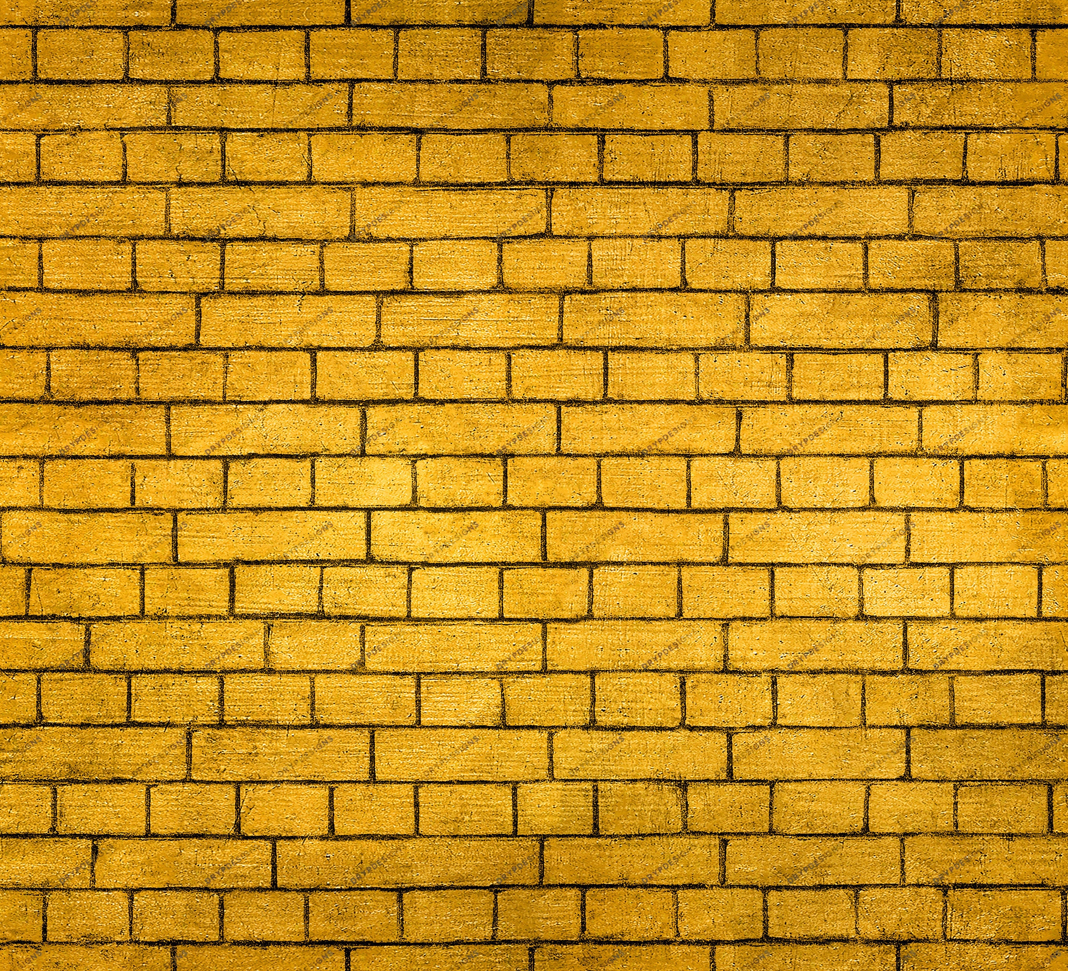 Gold Brick Wall Seamless Background Texture Metallic Shiny - Etsy