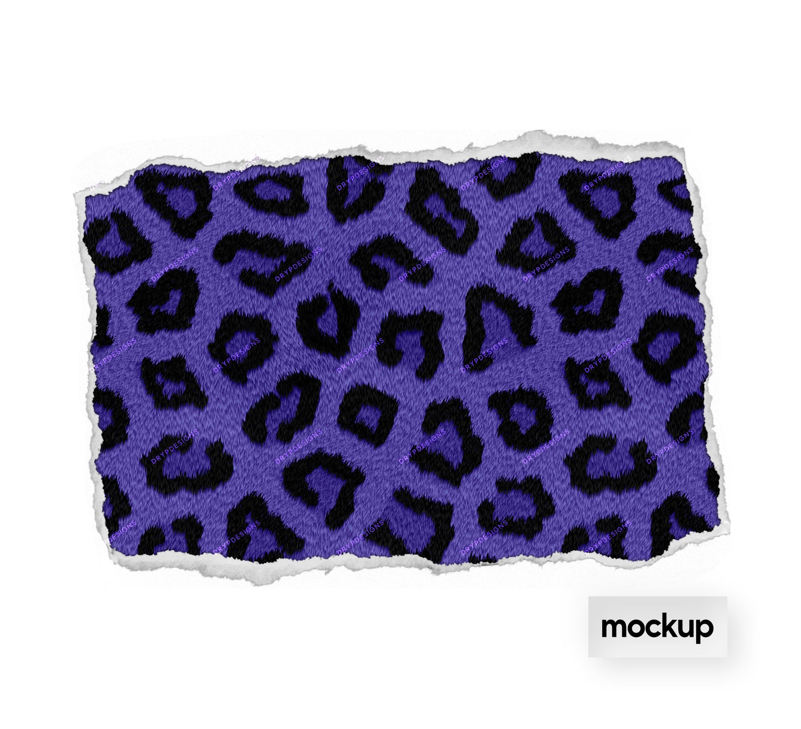 Fuzzy Purple Leopard Seamless Background Leopard Print - Etsy