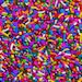 Rainbow Candy Sprinkles Seamless Background Texture - Vibrant Candy ...