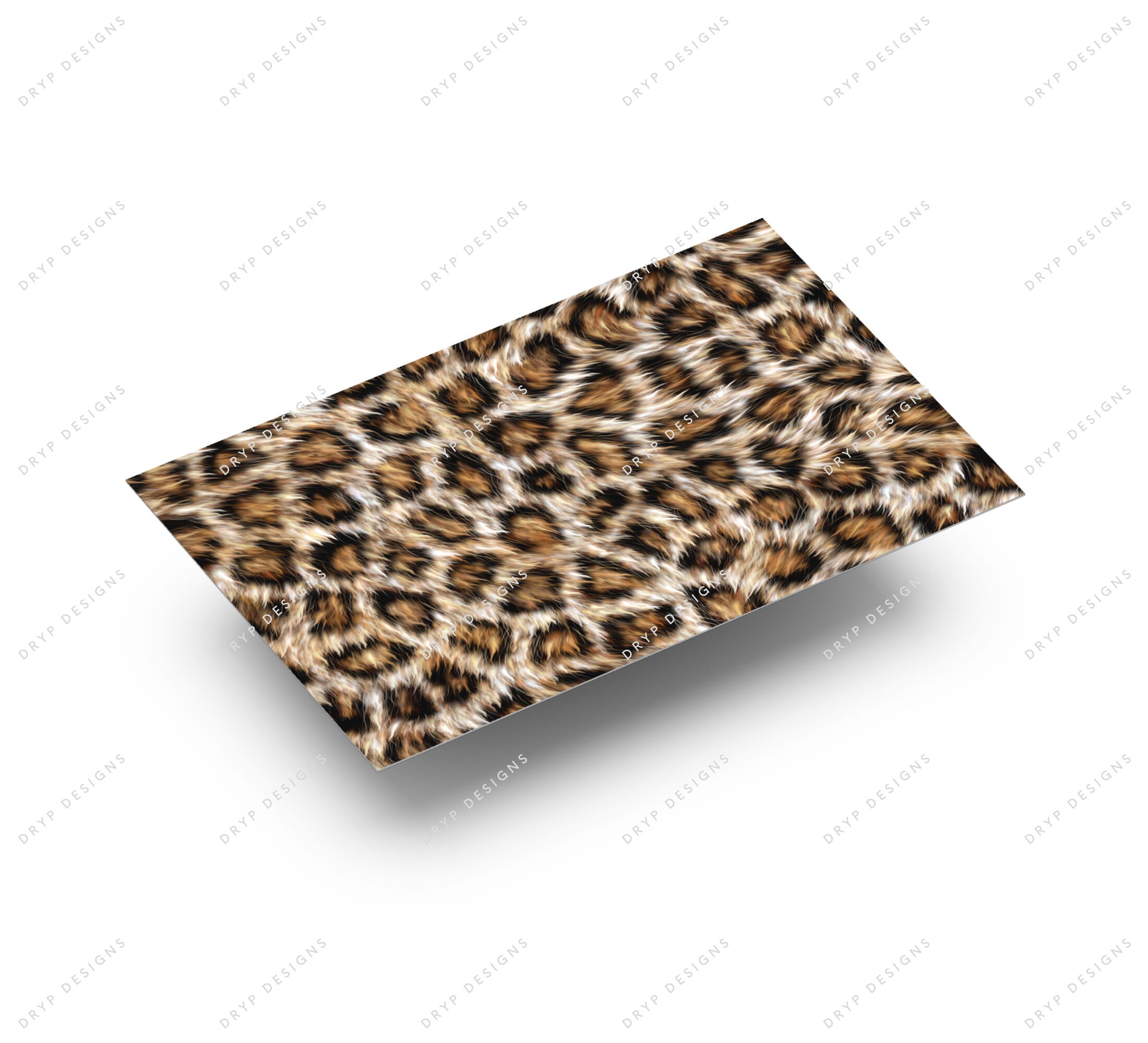 Realistic Leopard Print Digital Paper Download File | Etsy